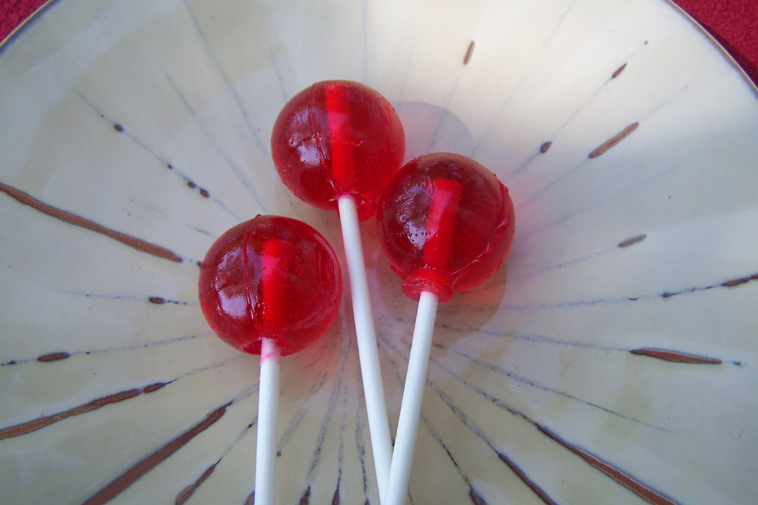 12 3D Sphere Round Ball Lollipop Suckers - Etsy