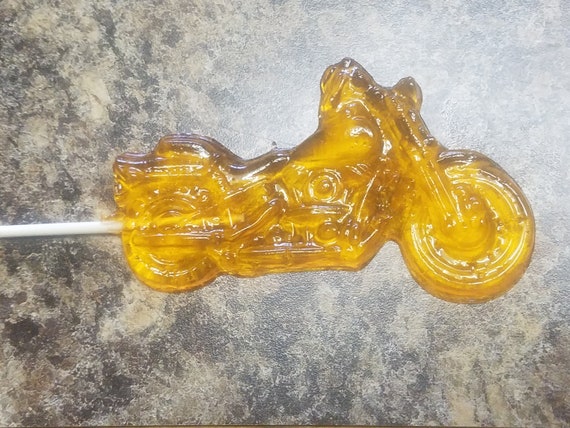 READ DESCRIPTION 6 Motorcycle Dirt Bike Lollipop Sucker Party Favor by ...