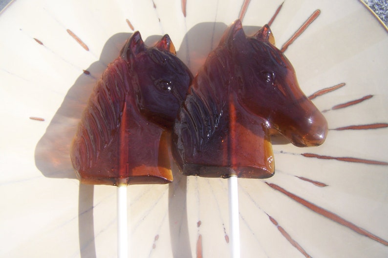 8 Horse Horses Lollipop Sucker Party Favor Farm Animal - Etsy
