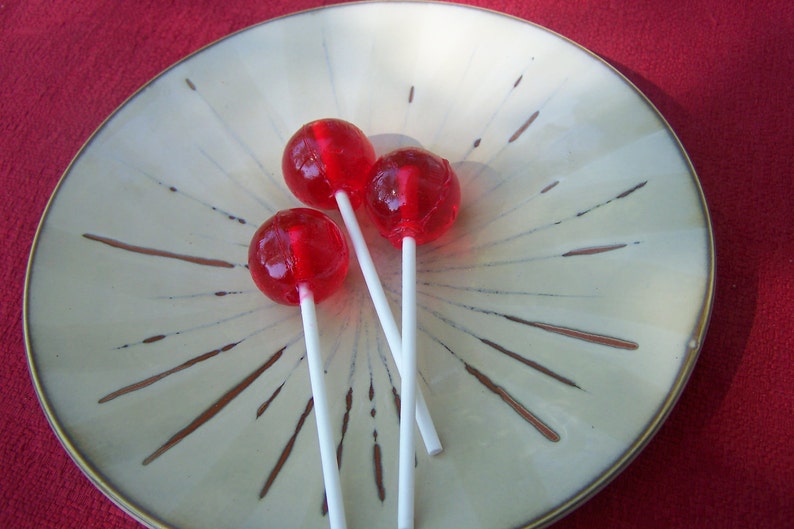 12 3D Sphere Round Ball Lollipop Suckers - Etsy