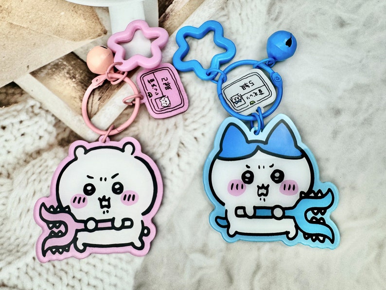 Chikawa Keychain Chiikawa Key Charm Chiikawa Bag Charm Cartoon ...