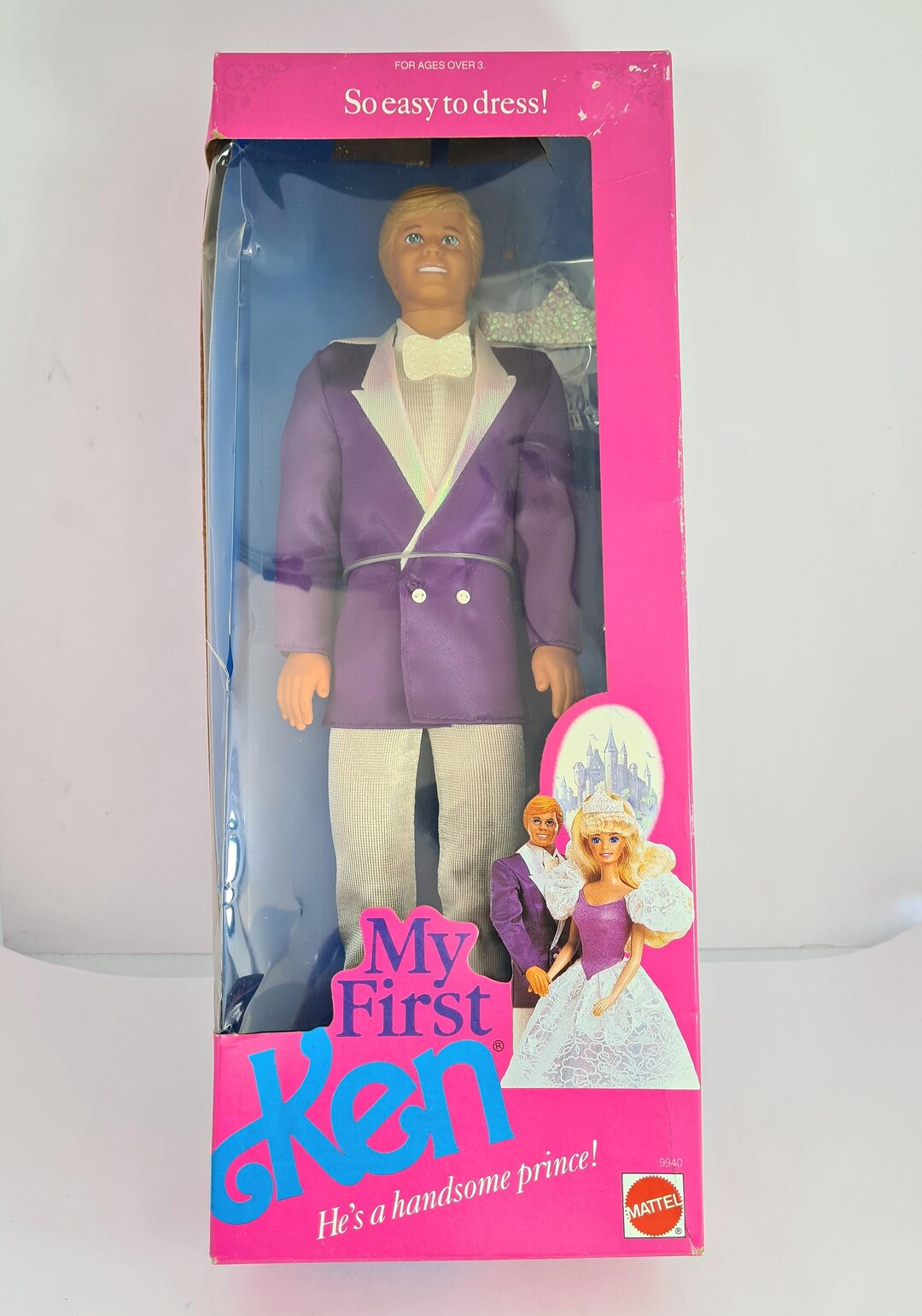 1994 Vintage My First Ken Doll, Barbie and Ken, New in Box, Mattel ...