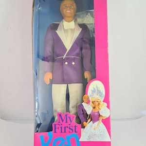 1994 Vintage My First Ken Doll, Barbie and Ken, New in Box, Mattel ...