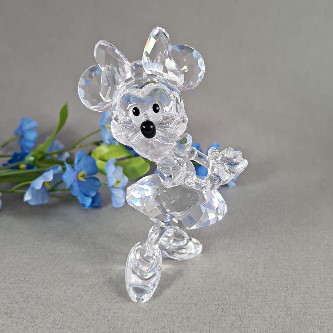 Swarovski Disney Minnie Mouse Figurine, Crystal Ornament (repair - S77 ...