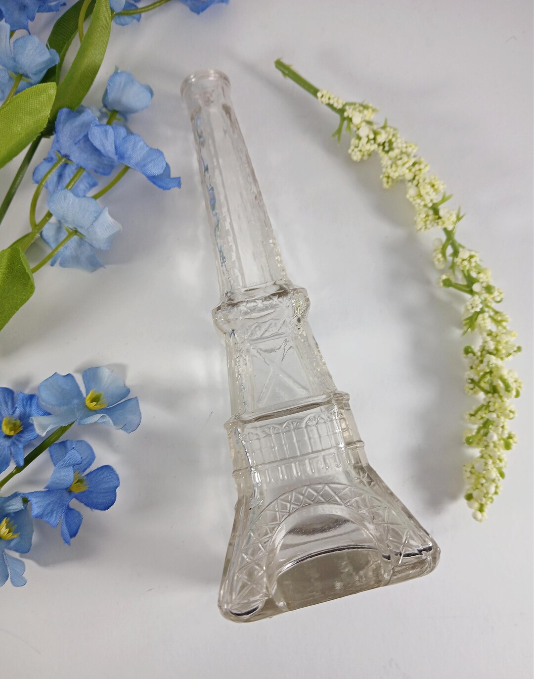 Vintage Glass Eiffel Tower Perfume Bottle by Benoit Serres, Toulouse ...