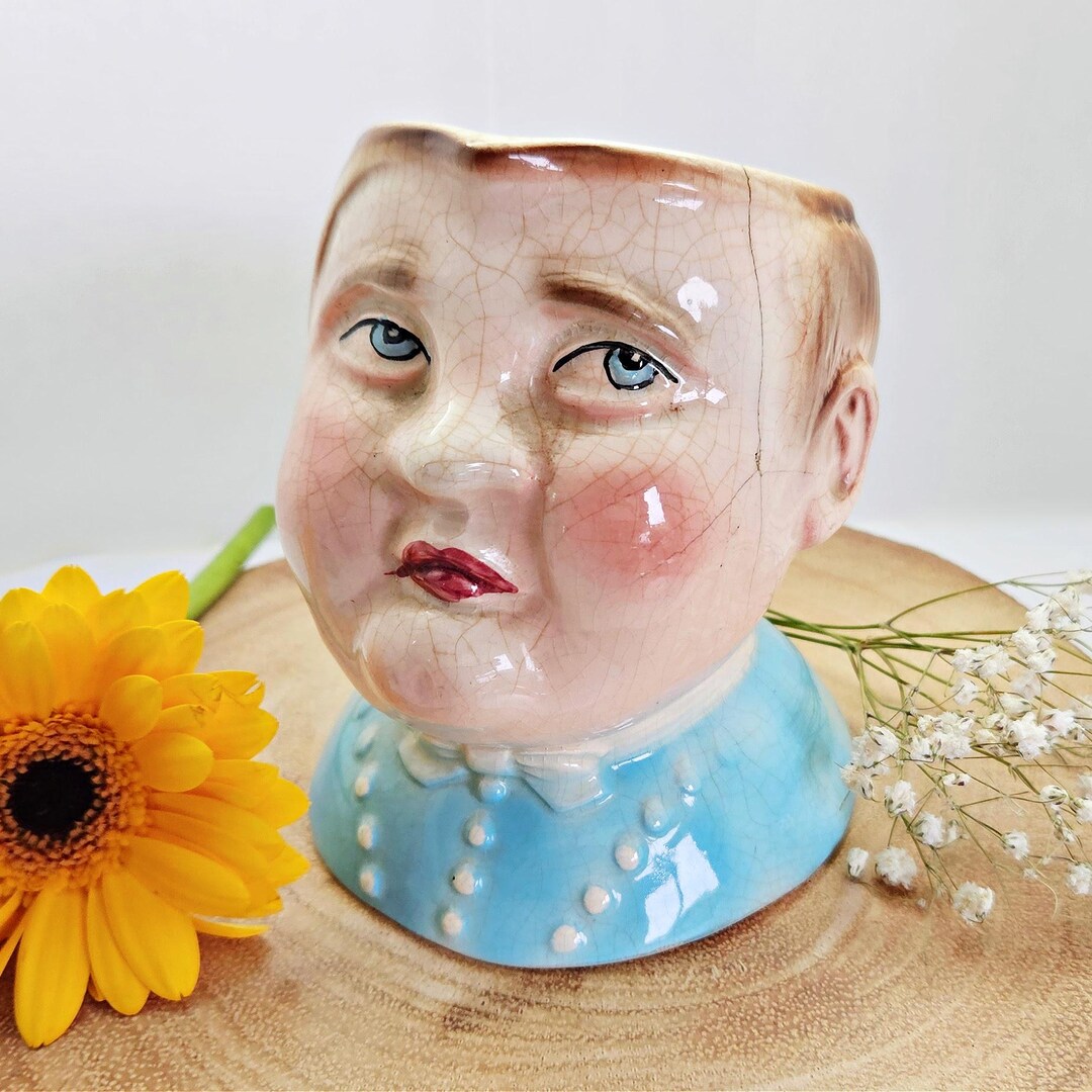 Vintage Fat Boy Character Jug, Toby Jug Style, Avon Ware, Antique ...