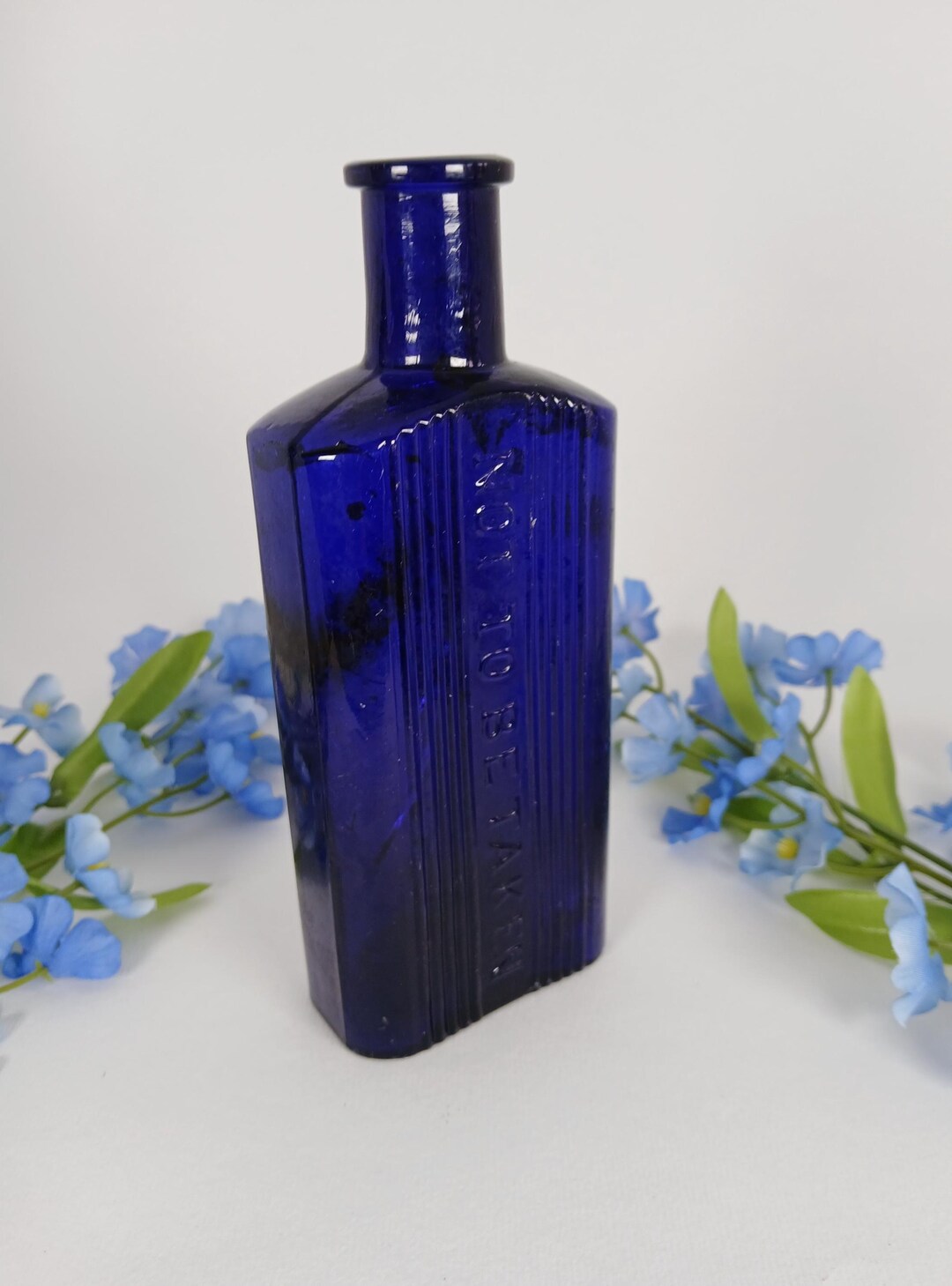Medium Size Antique Old Poison Bottle, Rectangular, Not to Be Taken ...