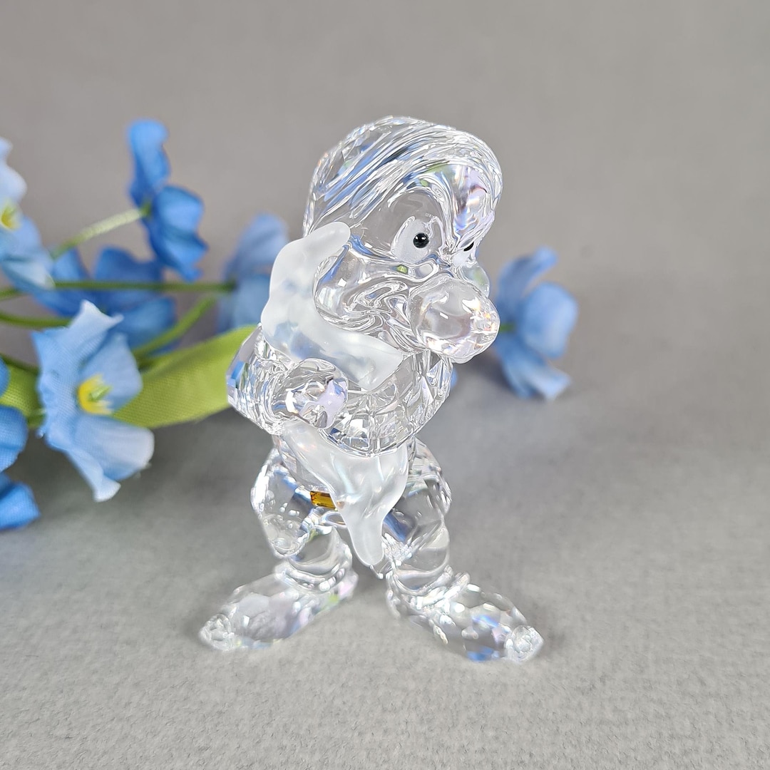 Swarovski Disney Grumpy Figurine, Vintage Crystal Ornament, Boxed SB108 ...