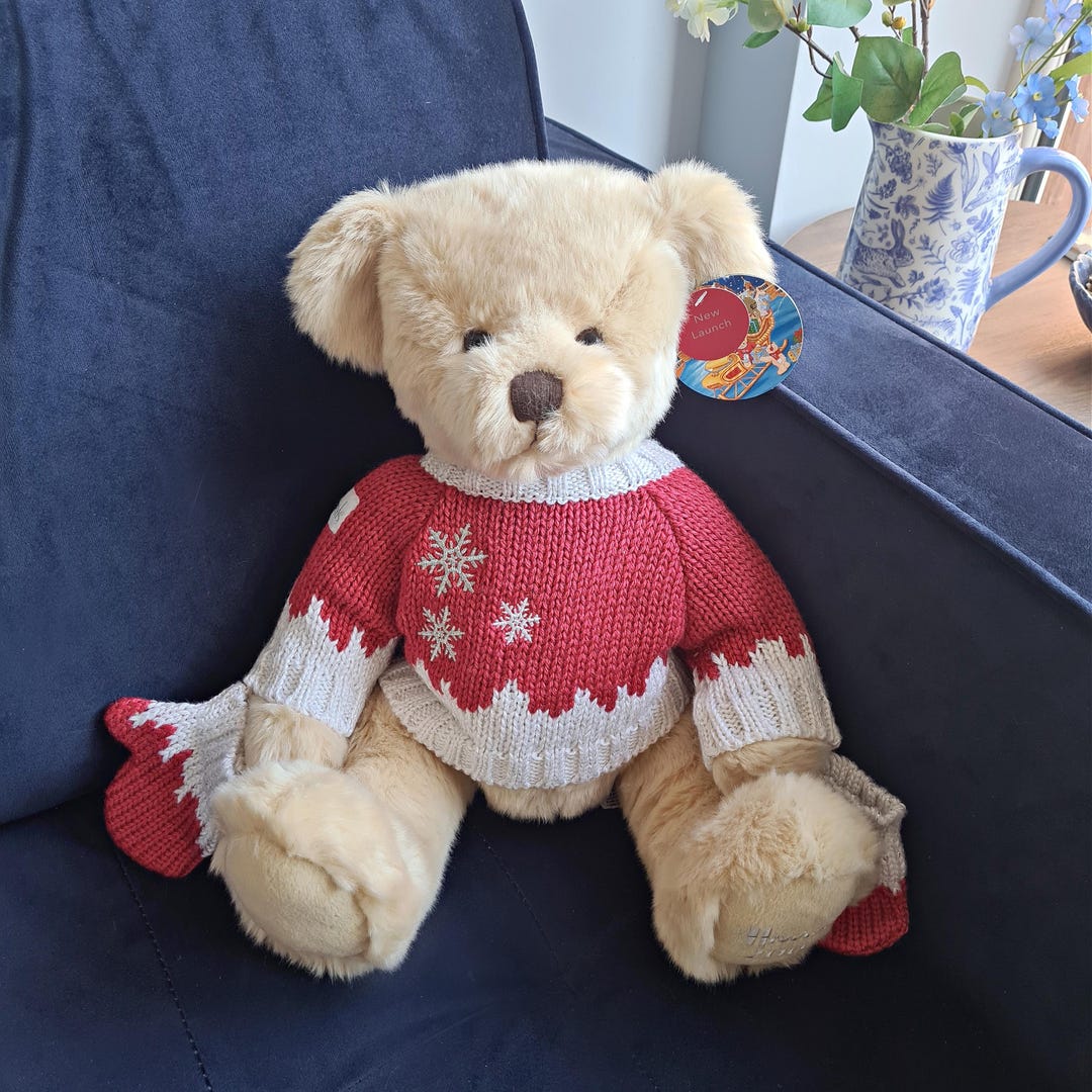 Harrods 2008 Collectible Teddy Bear, Harrods Christmas 'oscar' Bear ...
