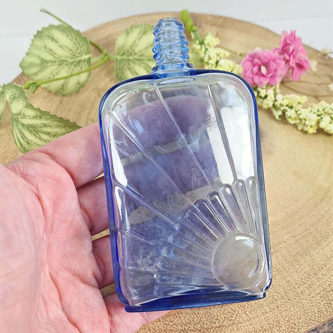 Art Deco Scent Bottle, Vintage Perfume Bottle, Antique Decorative ...