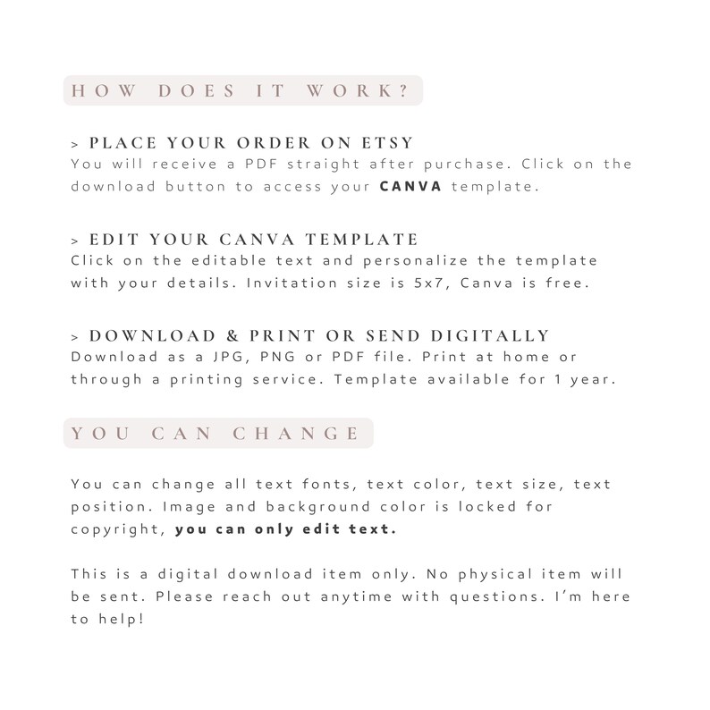 Editable Excavator Construction Birthday Invitation Tractor Excavator ...