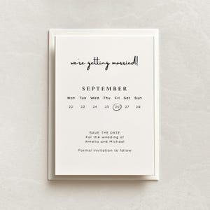 Save the Date Invitation Template Digital Download – Editable Wedding ...