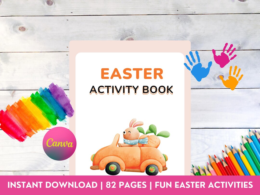 Easter Coloring Book | Printable Easter Activity for Kids | Fun Easter ...