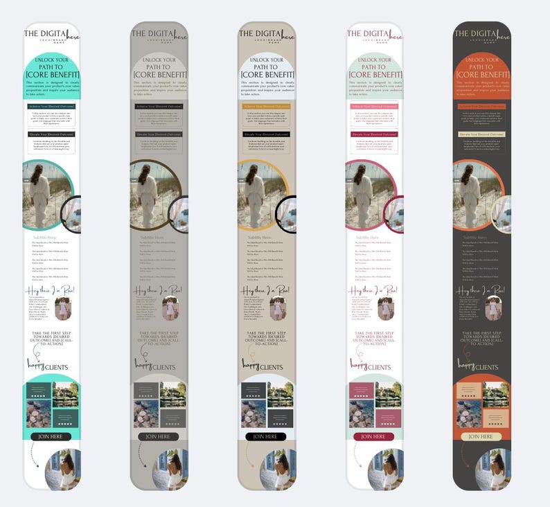 Beacons Sales Page Template: Customizable Canva Design (digital ...