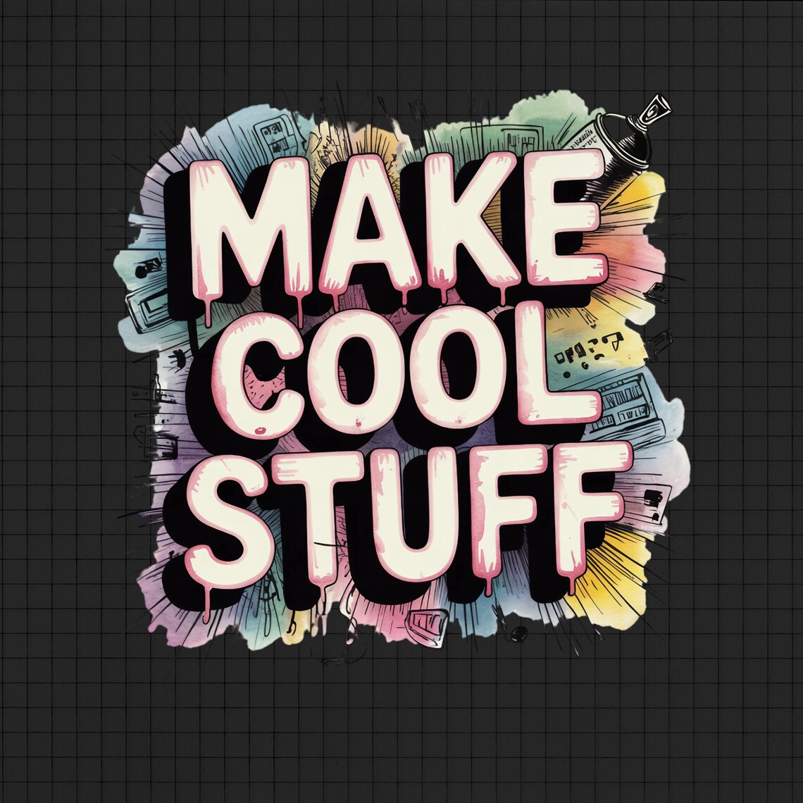 Digital Art: Graffiti Style, Make Cool Stuff, Transparent Background ...
