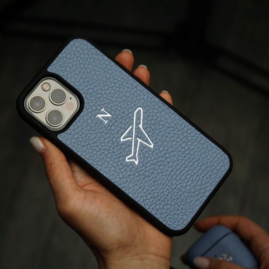 Personalized Leather Gift iPhone Case Unique Leather iPhone Case Gift ...