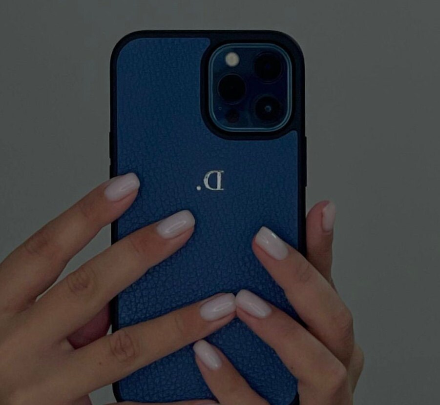 Personalized Leather Gift iPhone Case Unique Leather iPhone Case Gift ...