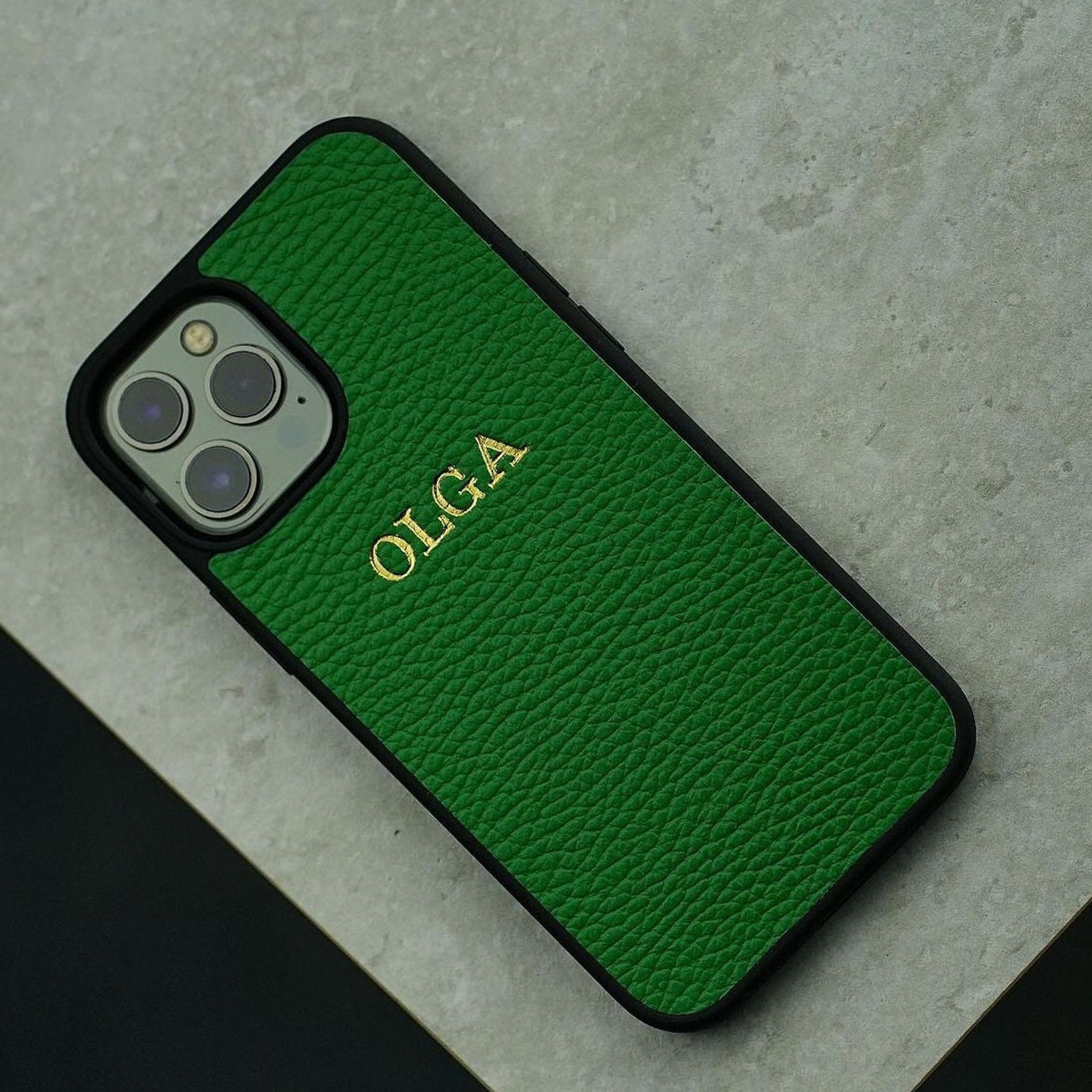 Personalized Leather Gift iPhone Case Unique Leather iPhone Case Gift ...