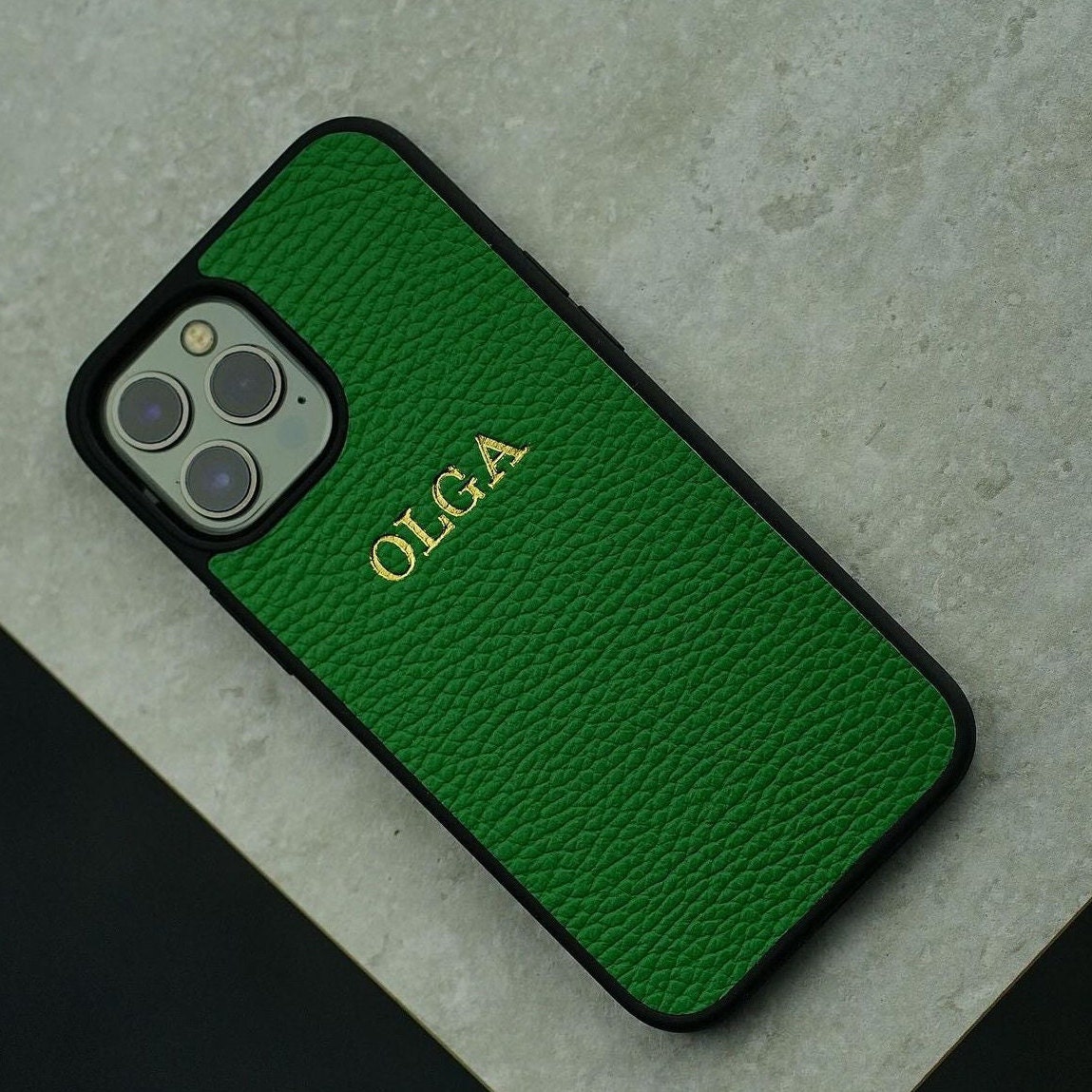 Personalized Leather Gift iPhone Case Unique Leather iPhone Case Gift ...