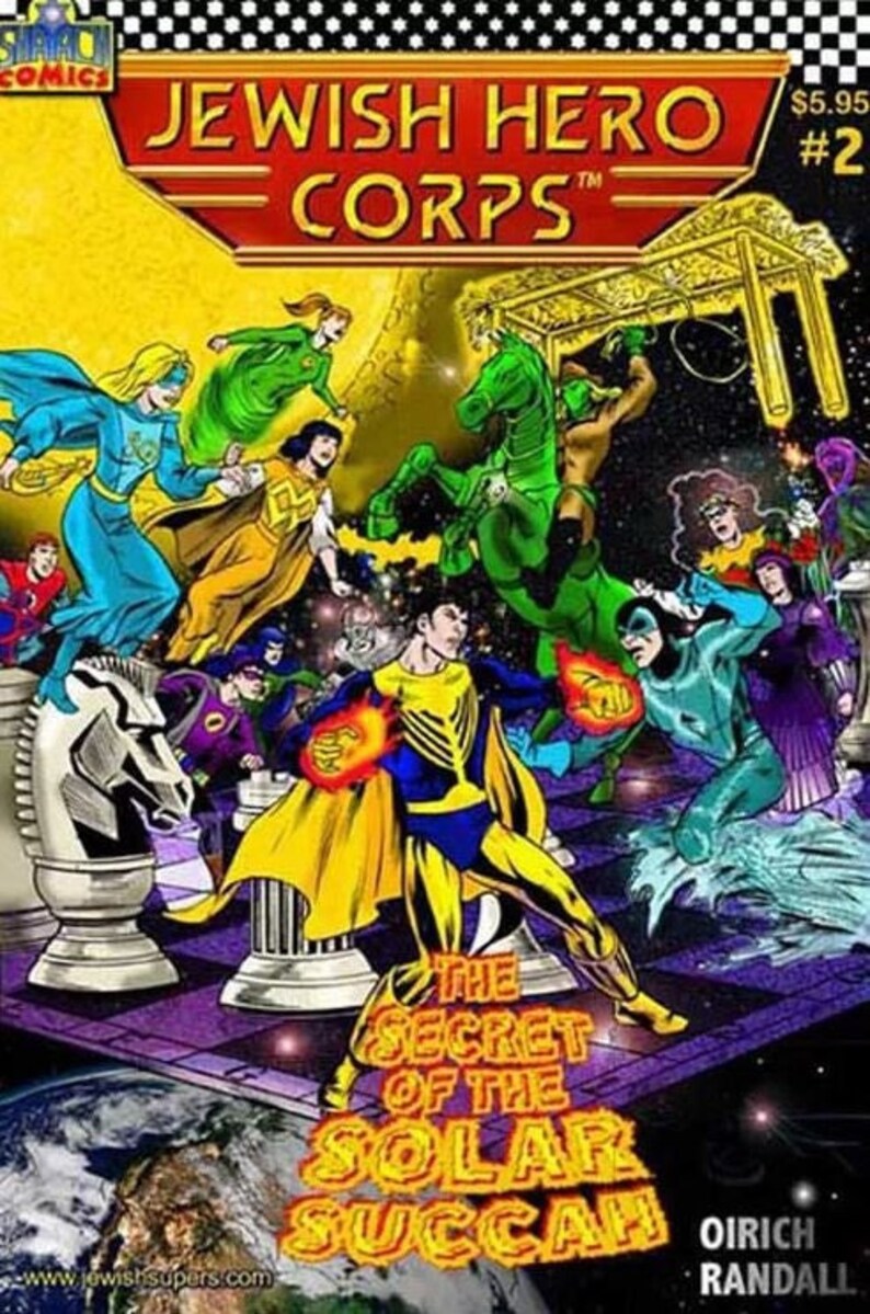 RARE Jewish Hero Corps 2 the Secret of the Solar Succah Comic Book ...