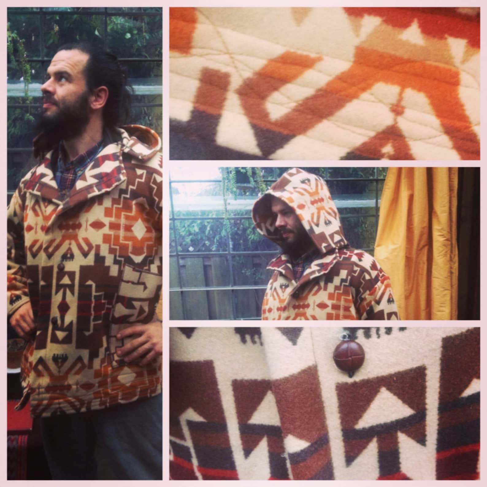 Capote Style Jacket Made From Legendary Pendleton Wool. | Etsy