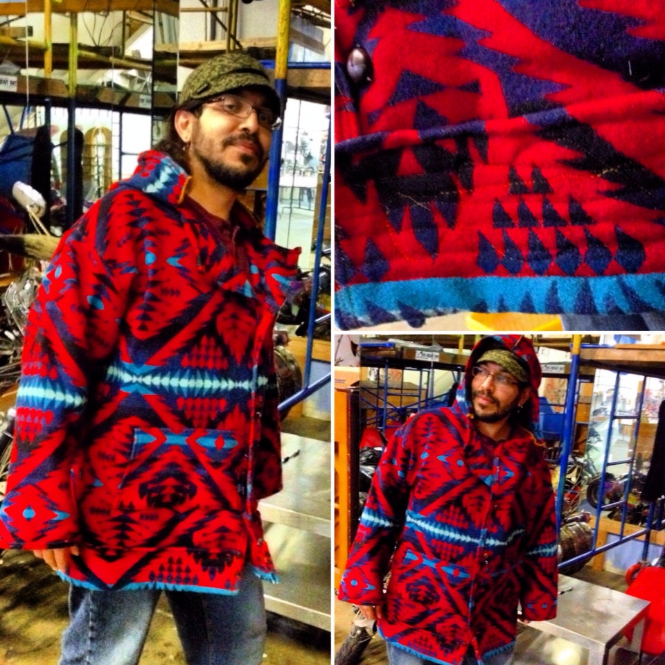 Capote Style Jacket Made From Legendary Pendleton Wool. | Etsy