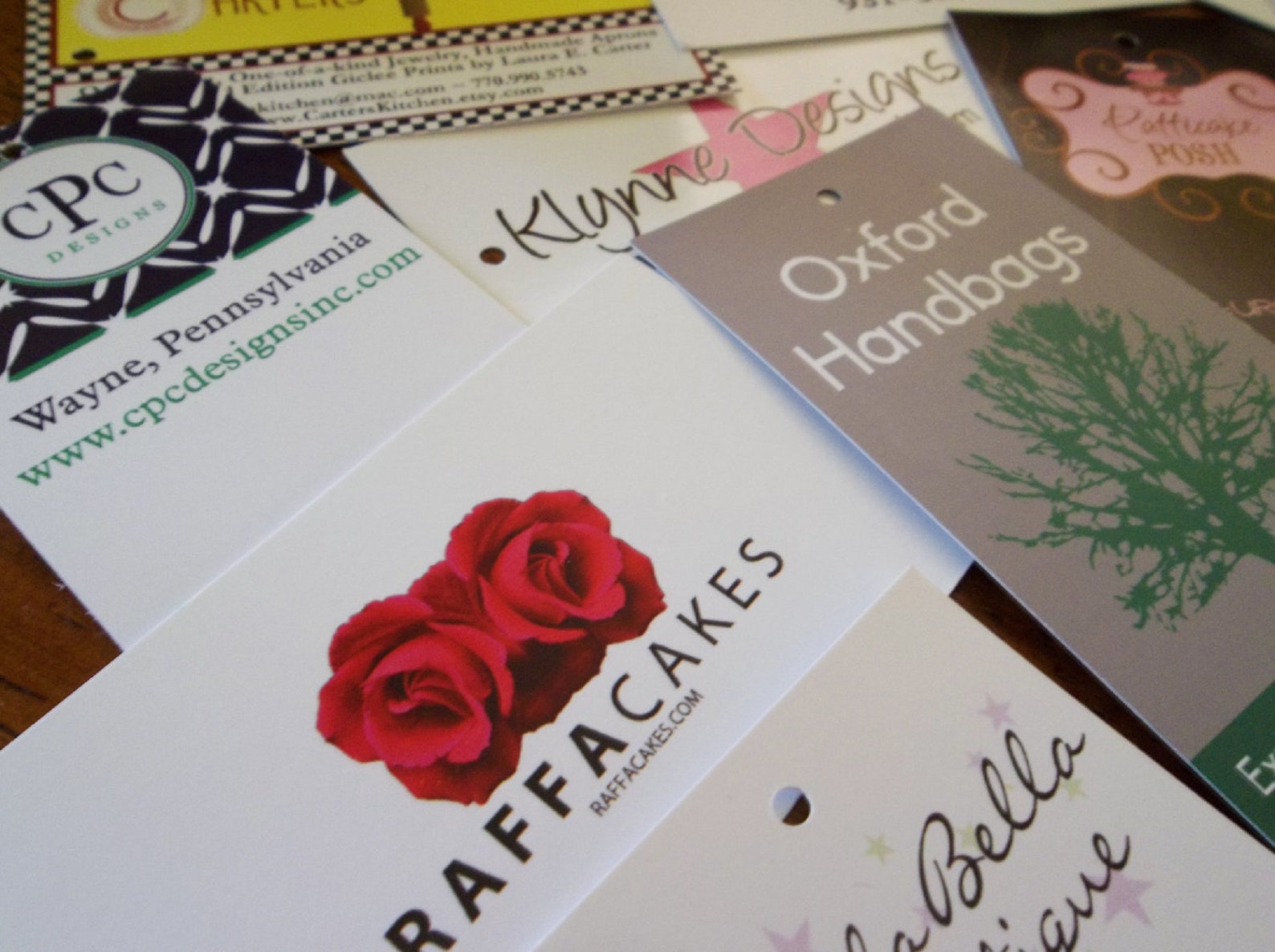 100 Custom Printed Hang Tags - Hang Tags - Swing Tags - Professionally ...