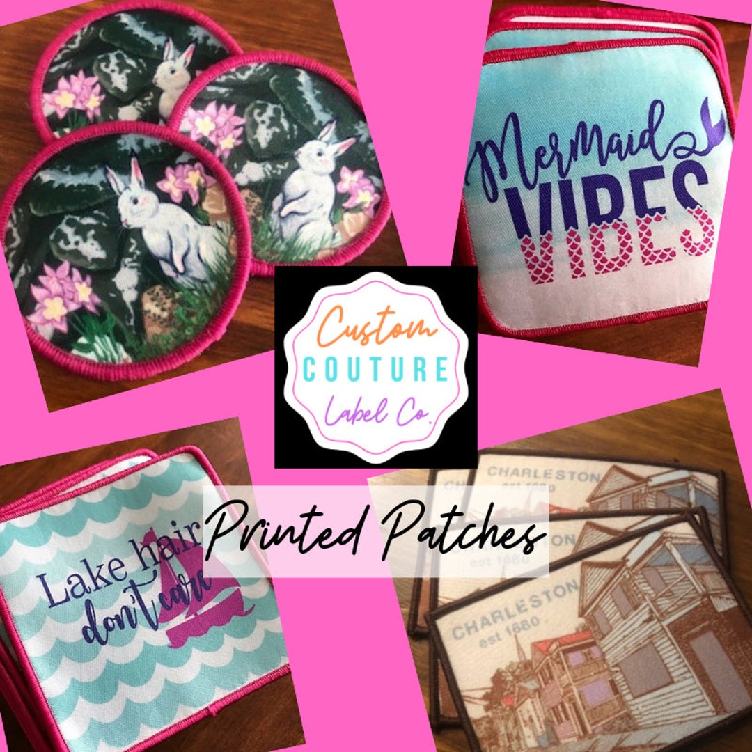 Custom Patches - Printed Patches - Dye Sub Patches - Sew on Patches ...