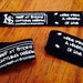 1000 Black Cotton Twill Printed Clothing Labels Sewing Tags - Etsy