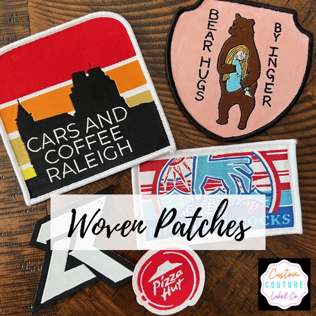 Custom Patches Woven Patches Sew on Patches Iron on Patches Hook and ...