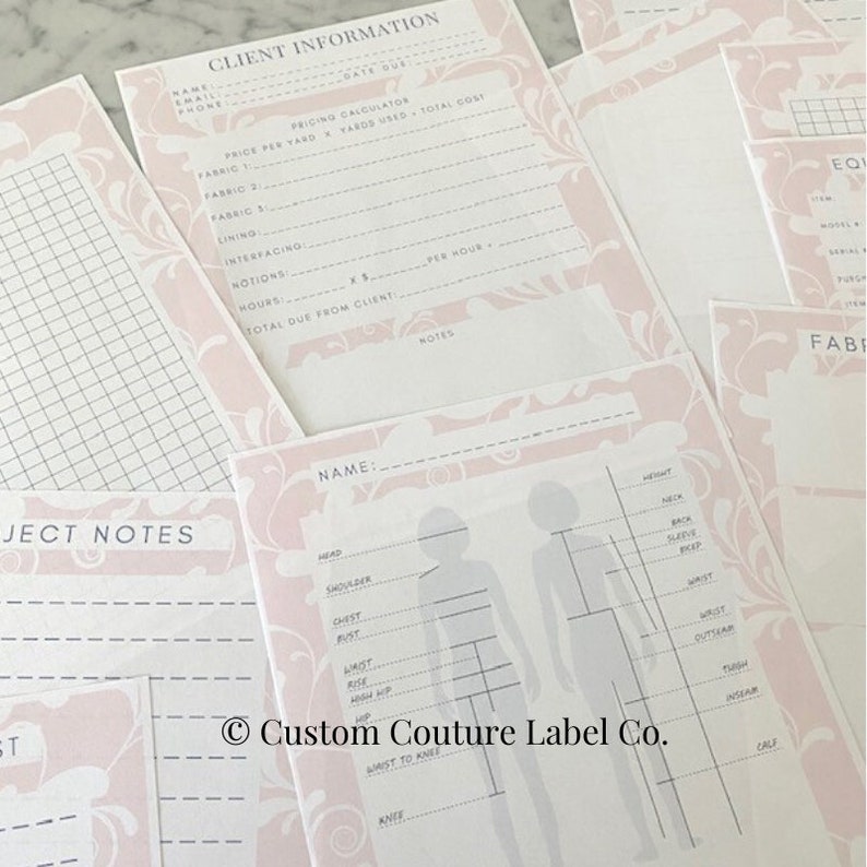 Sewing Planner - Printable PDF Instant Download - Quilt and Craft ...