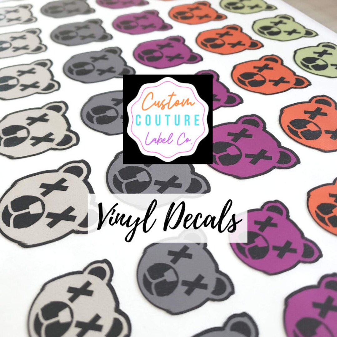 Custom Vinyl Decals, Vinyl Stickers, Any Shape, Any Size up to 3 X 3 ...