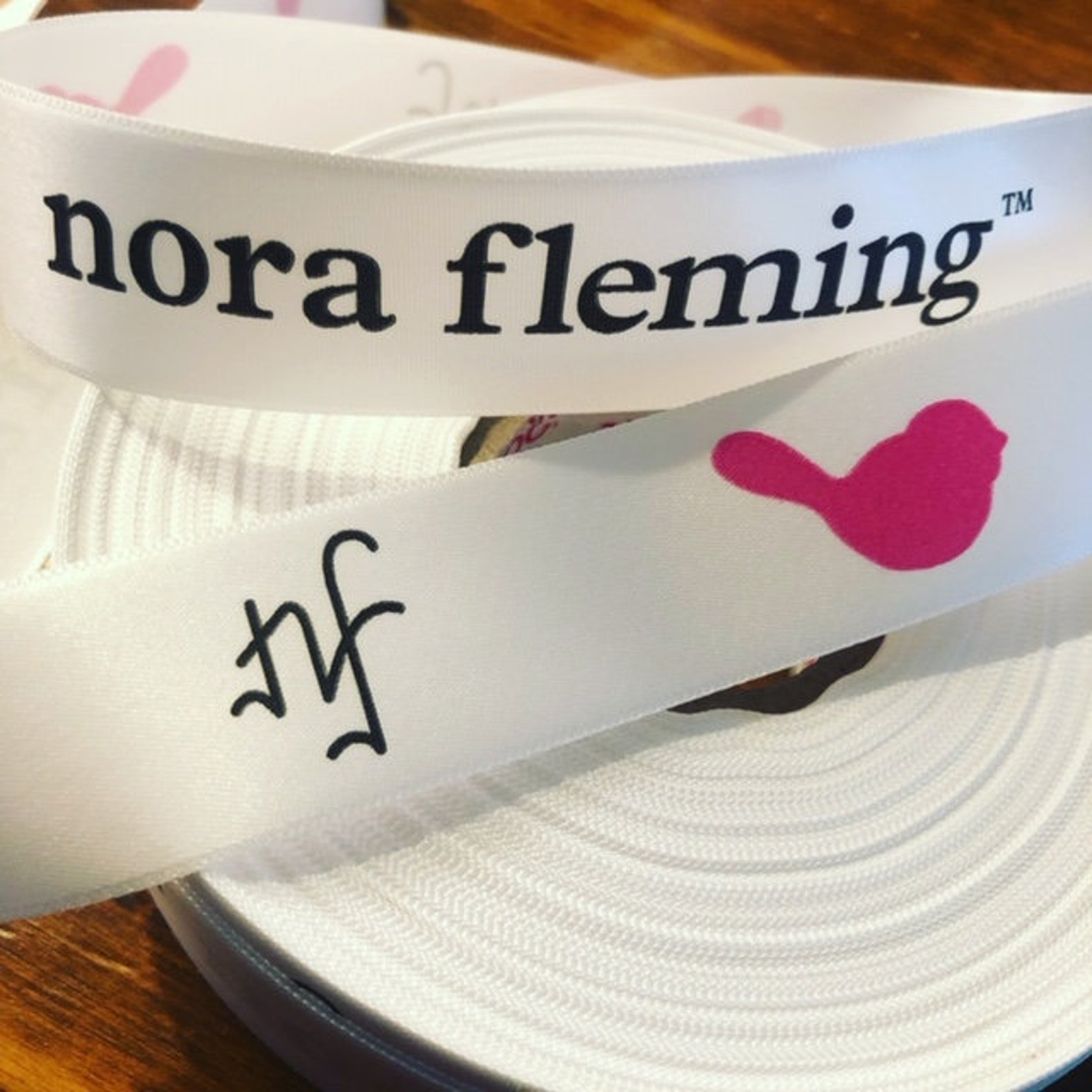 Custom Printed Satin Ribbon Personalized Satin Ribbon | Etsy