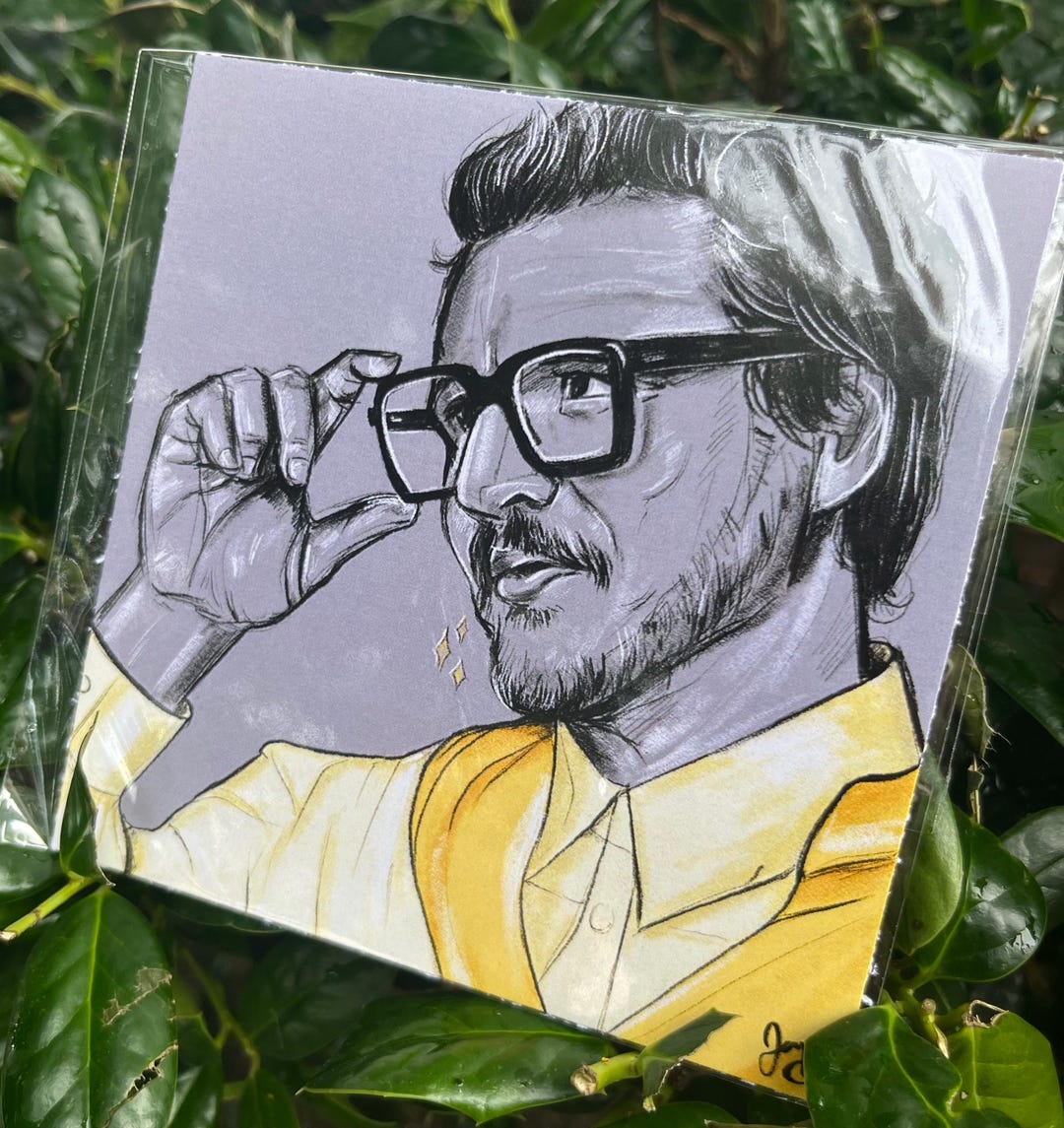 Pedro Pascal - Colors of the #raindro - Etsy