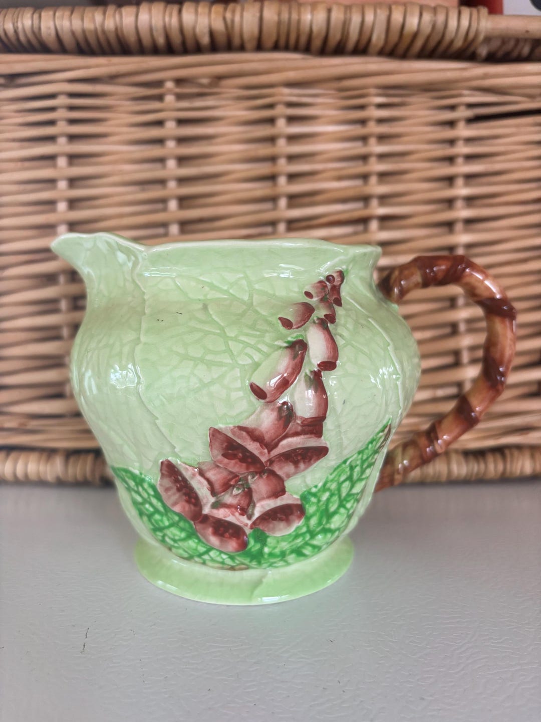 A Vintage Carlton Ware Foxglove Jug. - Etsy UK