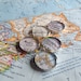 Personalized Sterling Silver Map Charm – Custom Location Keepsake - Etsy