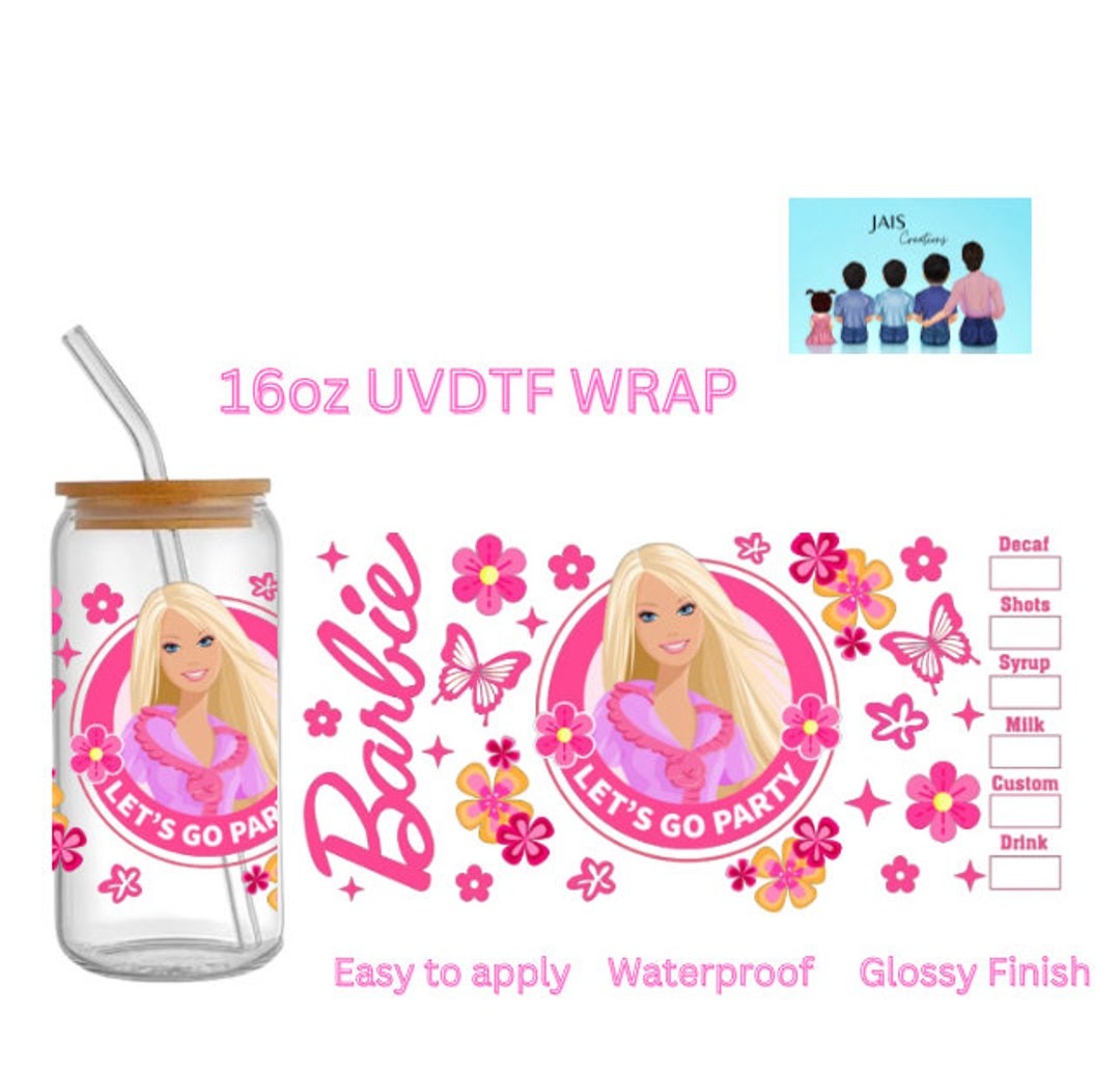 16oz UVDTF Wrap Barbie - Etsy