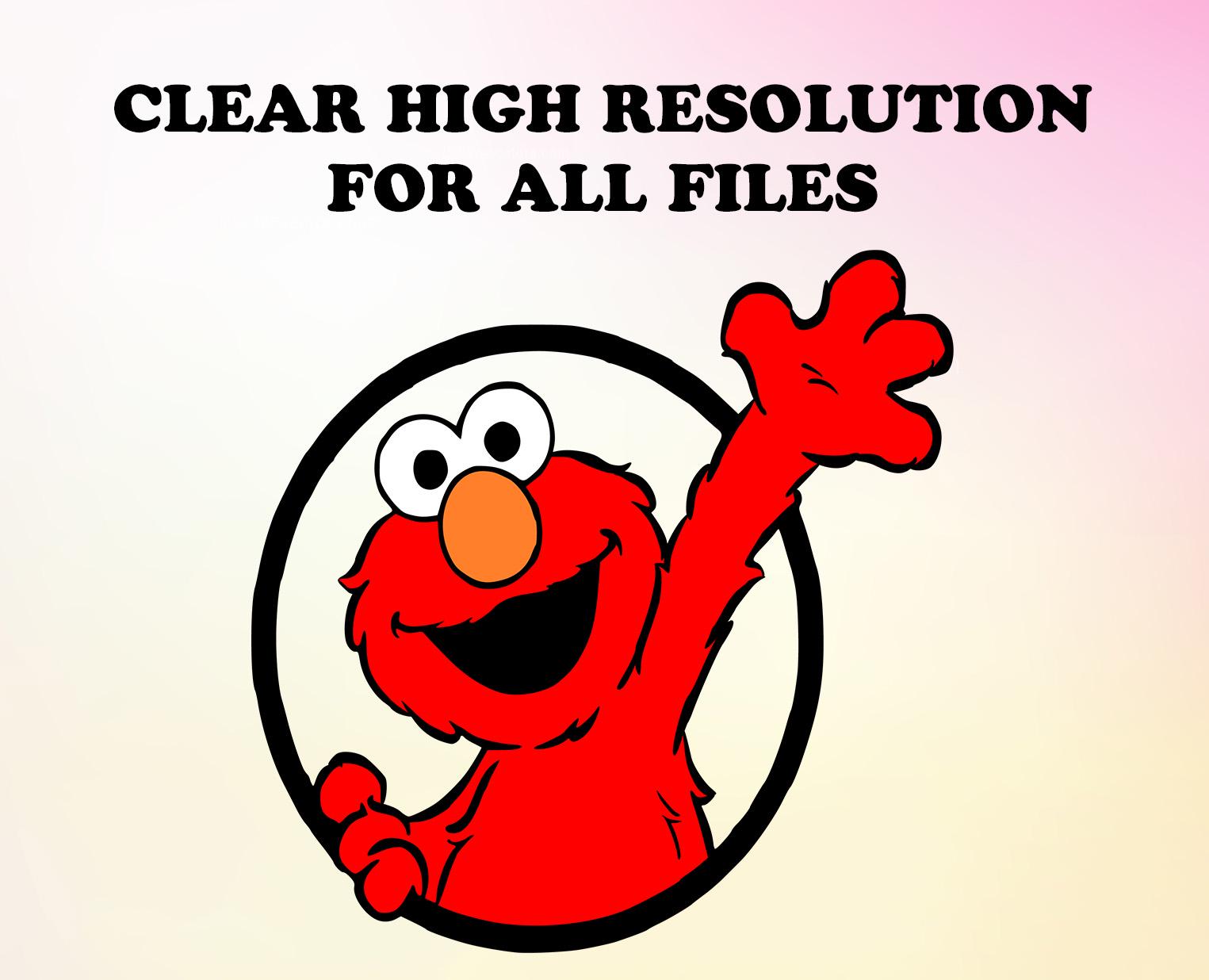 525+ Svg Bundle Layered Item, Elmo Svg Clipart, Street Monster ...