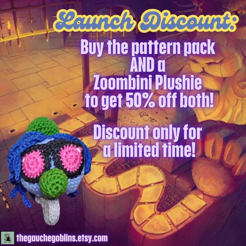 Zoombini Crochet Pattern Mega Pack – Amigurumi Plush Toy (25 Patterns ...