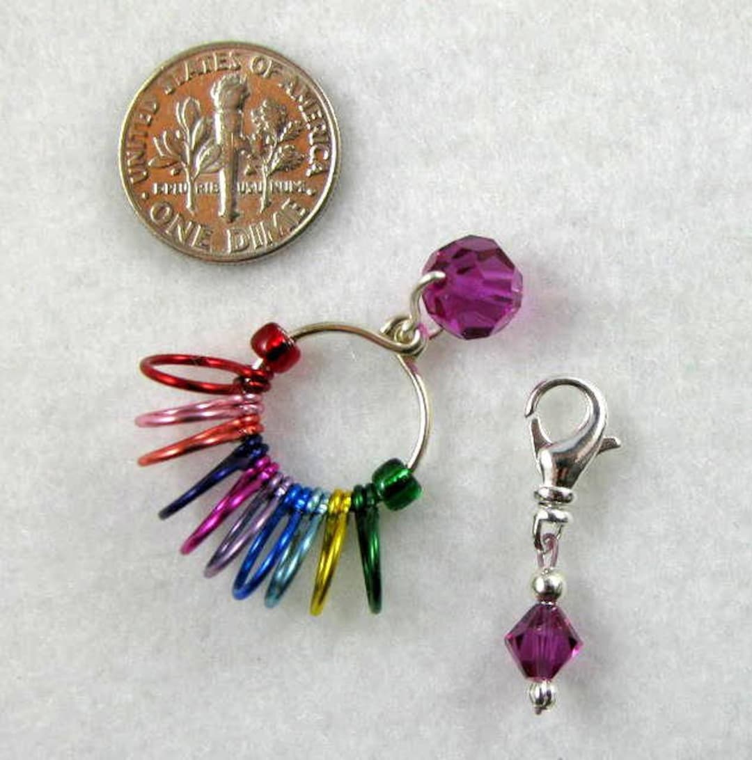 Handmade 110 Rainbow Row Counter - Select Your Own Color - Size US 10 ...