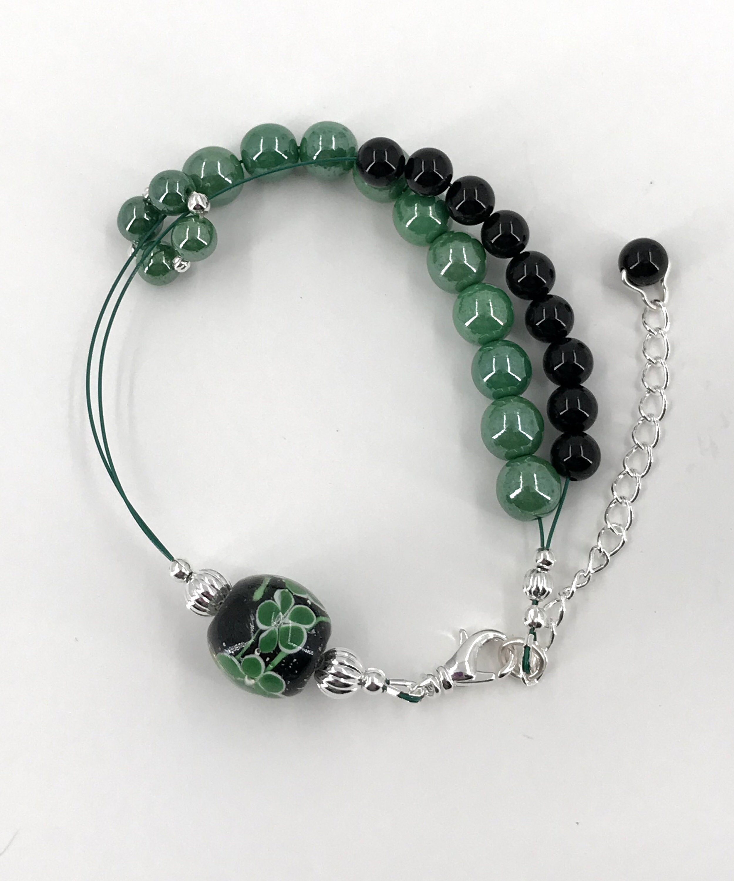 Shamrock Abacus Row Counter Bracelet for Knitting and Crochet - Etsy