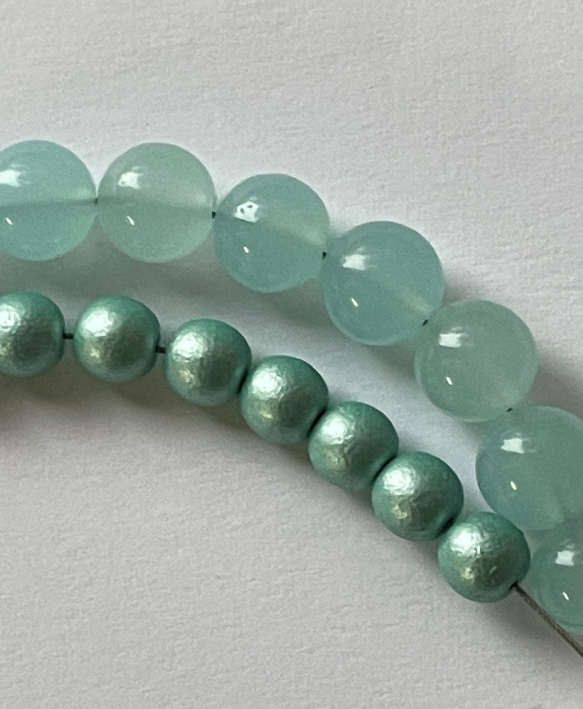 Seafoam Dragonfly Row Counter Knitting Abacus Bracelet Item - Etsy