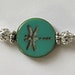 Seafoam Dragonfly Row Counter Knitting Abacus Bracelet Item No. 1312 - Etsy