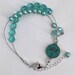 Seafoam Dragonfly Row Counter Knitting Abacus Bracelet Item No. 1312 - Etsy