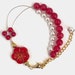 Red Hibiscus Knitting Row Counting Abacus Bracelet - Item No. 1403 - Etsy