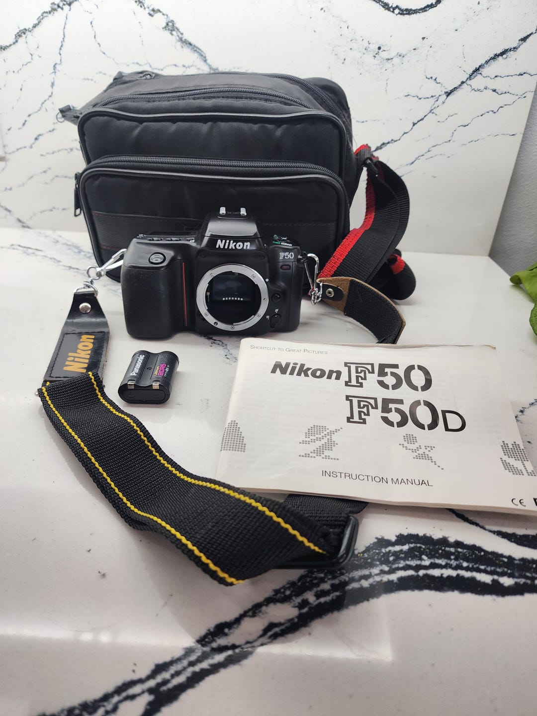 Nikon F50 35mm Film Camera Body Only Made in Japan Battery Carry Bag - Etsy