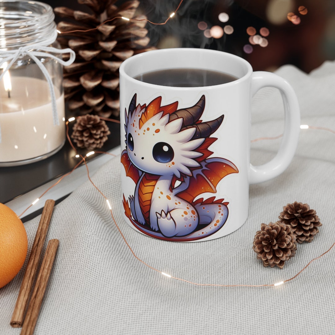 Cute Hydra Dragon Mug | 11oz, Galaxy Mug, Space Exploration, Wildlife ...