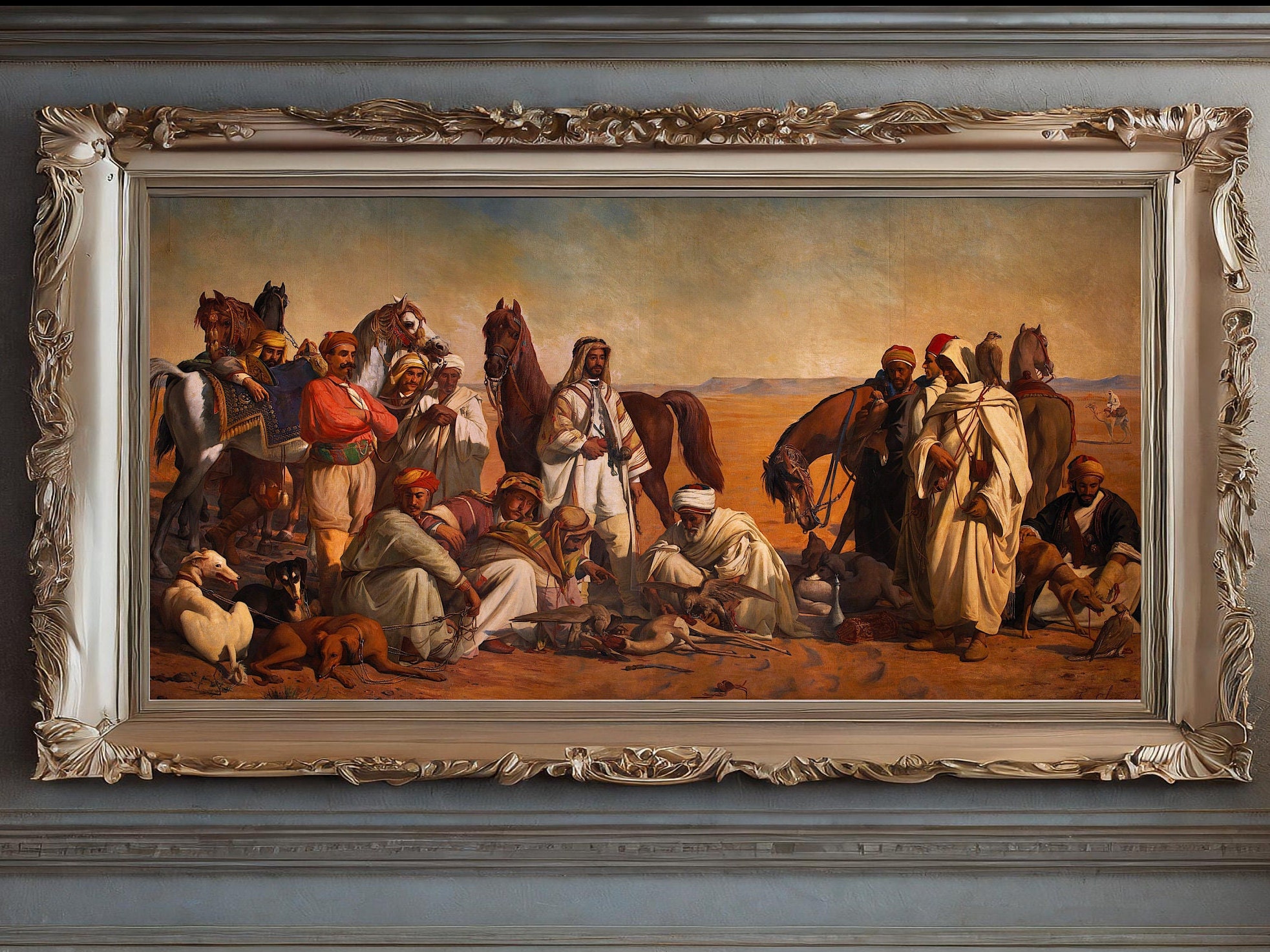 Hound’s Share by Felix Auguste Clément 1865, Exclusive Digital ...