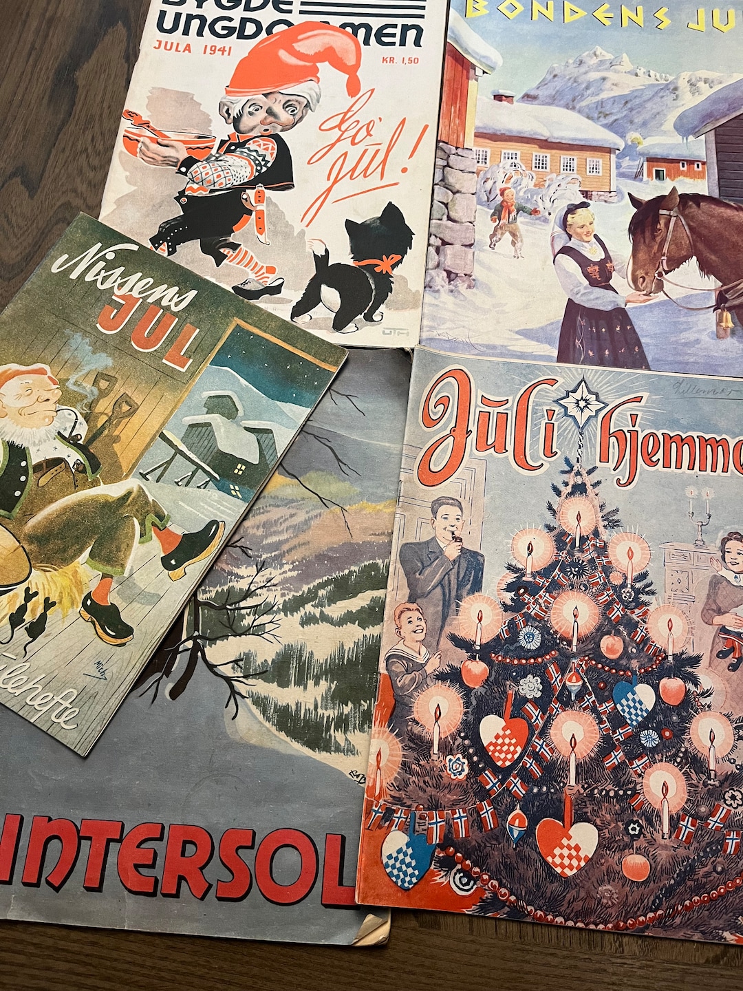 Vintage Norwegian Christmas Jul Jule Magazines Lot Bundle - Etsy