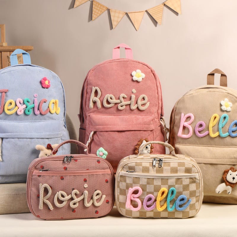 Personalized Kids Backpacks - Etsy